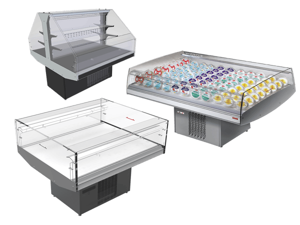 Islas horizontales refrigeradas y murales - Arneg
