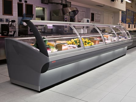 Professional refrigerated counters cabinets for retail - Arneg